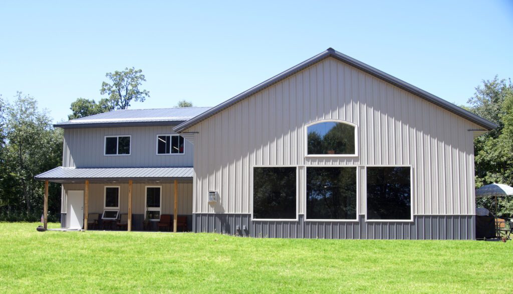 Custom Post Frame Homes - RAM Buildings